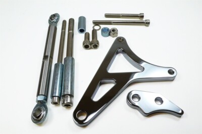 Racing Power (Rpc) R6414 Alternator Bracket Chrome Ford SB Alternator ...