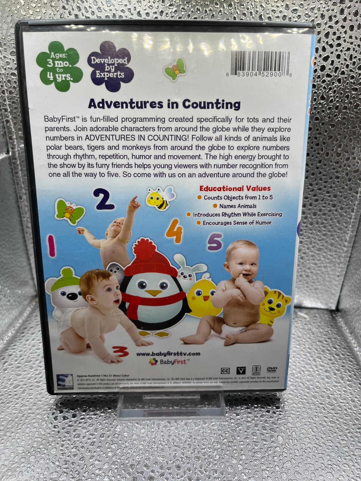 BabyFirst: Numbers Around the Globe - Adventures in Counting (DVD, 2013 ...