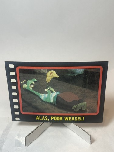 Alas, Poor Weasel #110 Who Framed Roger Rabbit 1987 Topps Trading Card ...