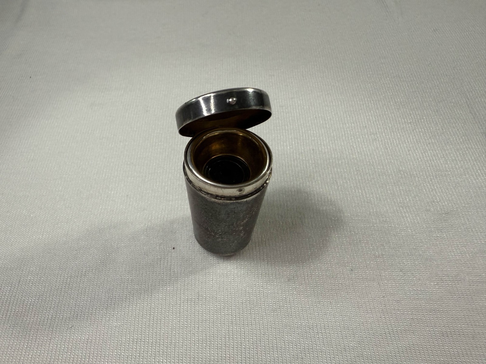 Rare Antique Sterling Silver Cased Telescopic Cigarette Cheroot Holder ...