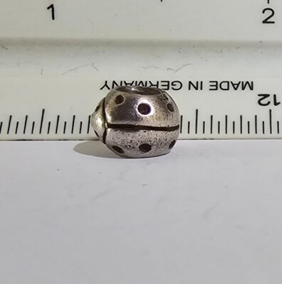 Genuine pandora charm rare and retired and collectible lady bug charm ...