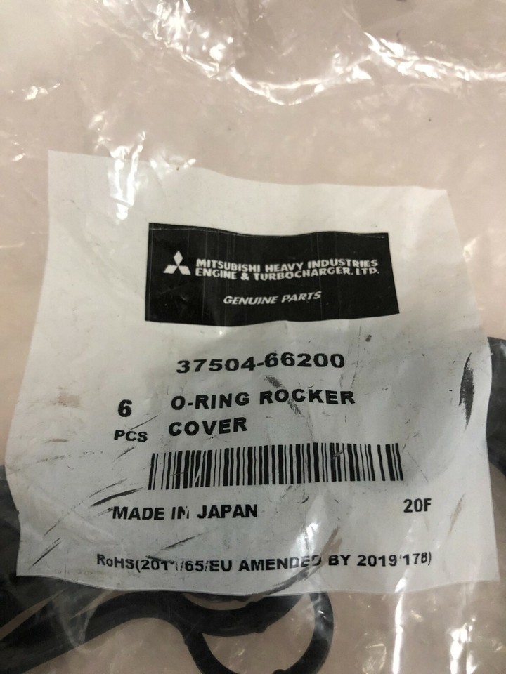 NEW O-ring 6 in pack Forklift Mitsubishi Caterpillar Tractor 37504 ...
