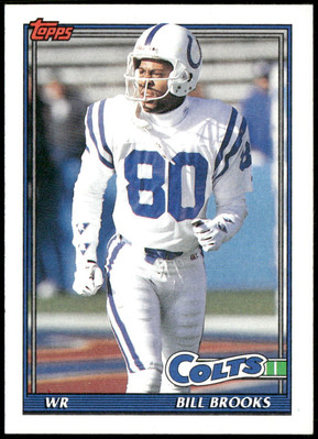 1991 Topps #337 Bill Brooks | eBay