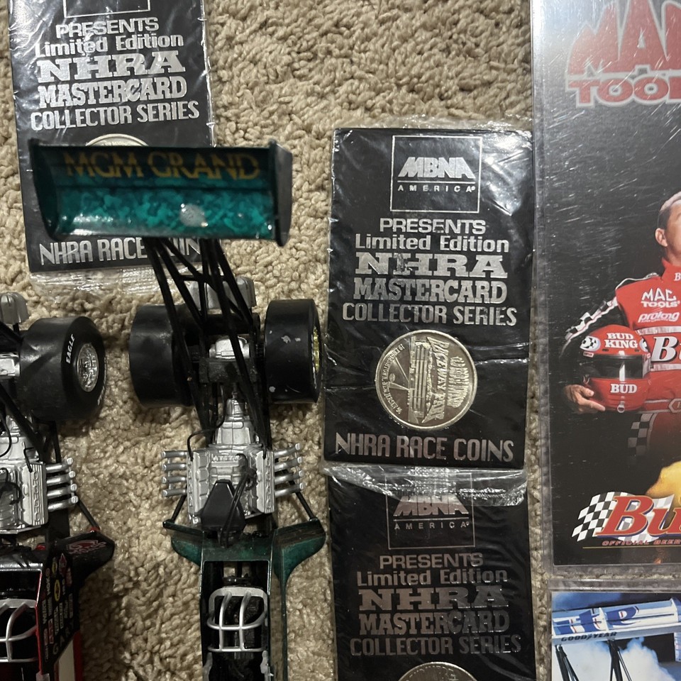 NHRA Lot-Autographs, Cars And Coins! Joe Amato, John Force And BONUSES ...