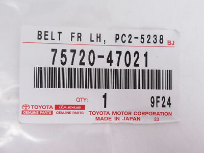 Genuine OEM Toyota 75720-47021 Driver Front Belt Molding 2010-2015 ...