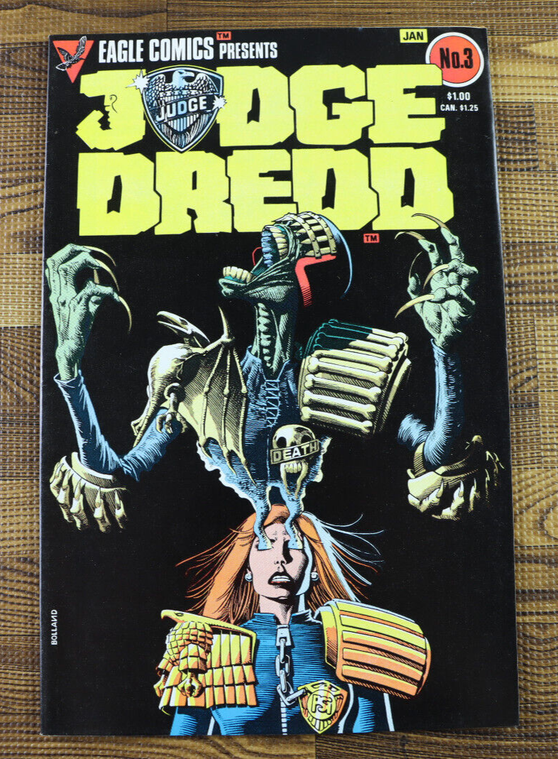 1984 Eagle Comic Judge Dredd #3 FN/FN+ | eBay