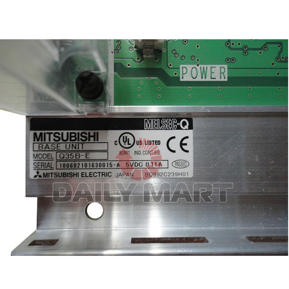 Mitsubishi Base Module Q35B-E Power Supply Unit Input Output Q Series ...