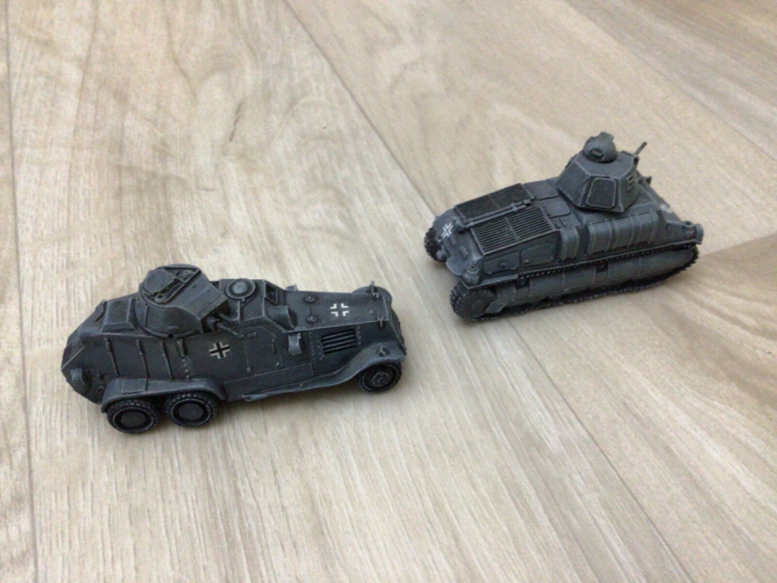 H0 1:87 Panzer Sumoa s35 + SdKfz wehrmacht grau handbemalt WW2 #21 ...