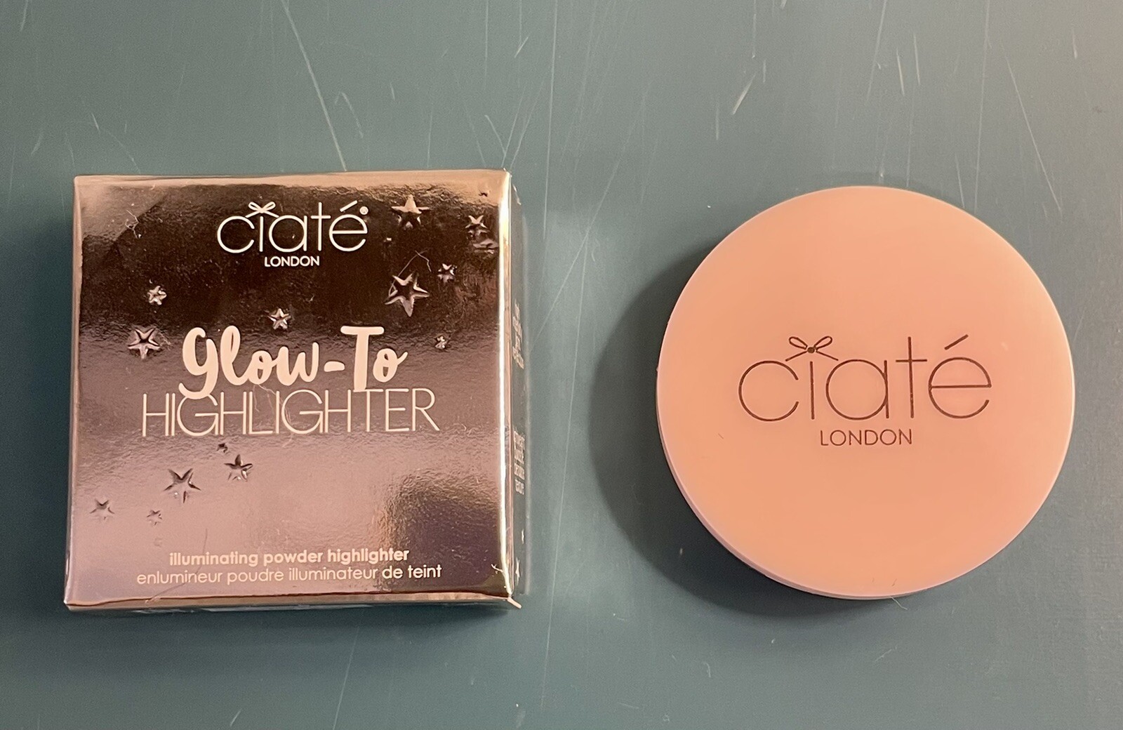 CIATE LONDON Glow-To Highlighter Illuminating Powder - MOONDUST - Mini ...