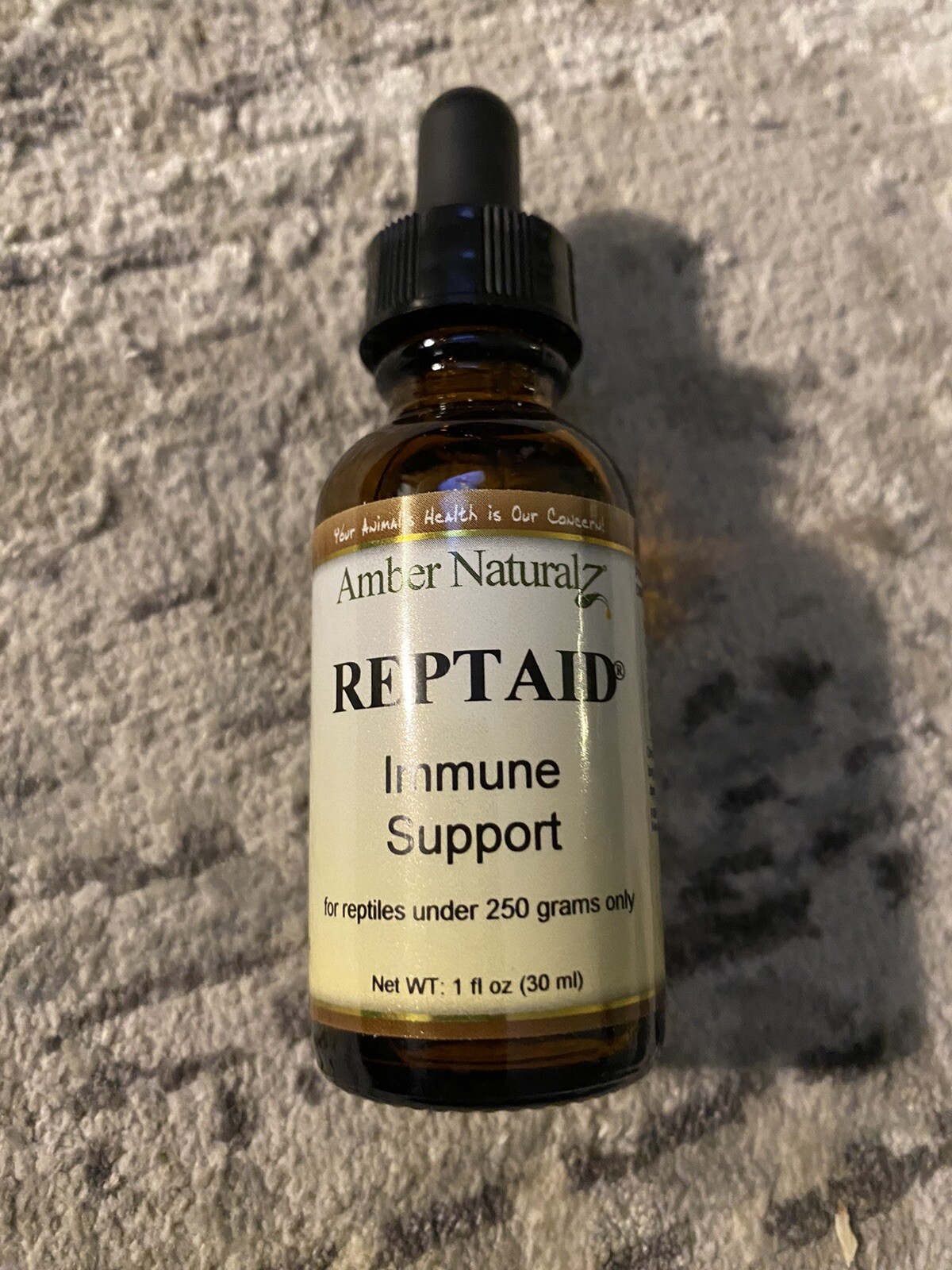 Amber Naturalz Reptaid Immune Support - for Reptiles Under 250 g - 1 ...