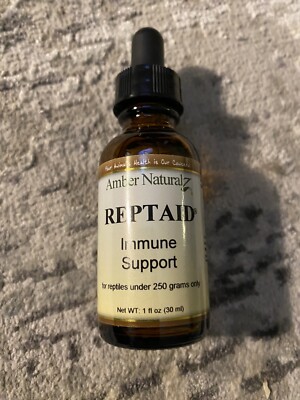 Amber Naturalz Reptaid Immune Support - for Reptiles Under 250 g - 1 ...