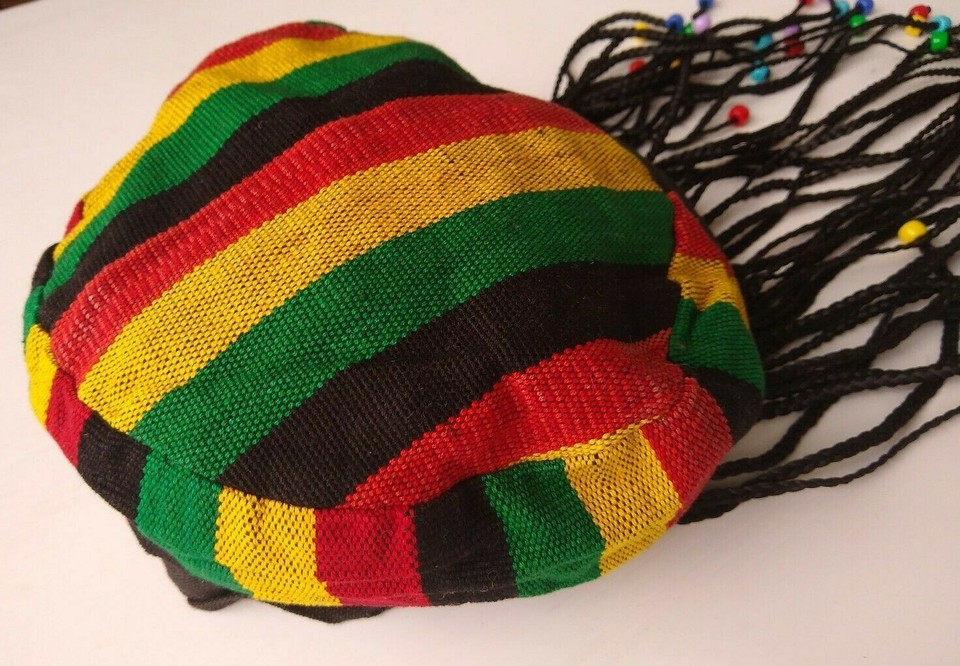 Jamaican Dreadlocks Reggae Hat Rasta Bob Marley Hip Hop Universal ...