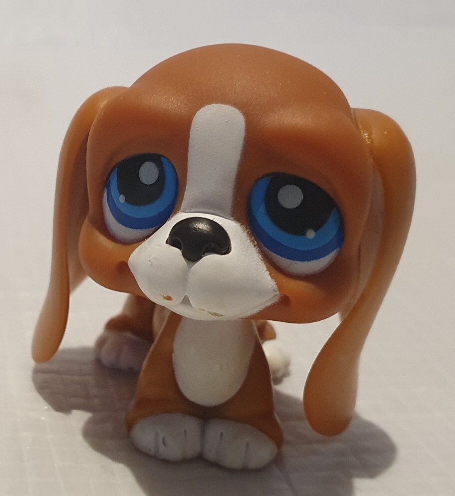 Basset Hound Dog LPS #222 Pink Magnet 2006 Littlest Pet Shop | eBay ...