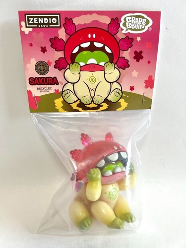 Zendio Dawa Grape Brain Macaroni baby sakura Pink Sofubi Soft Vinyl New | eBay