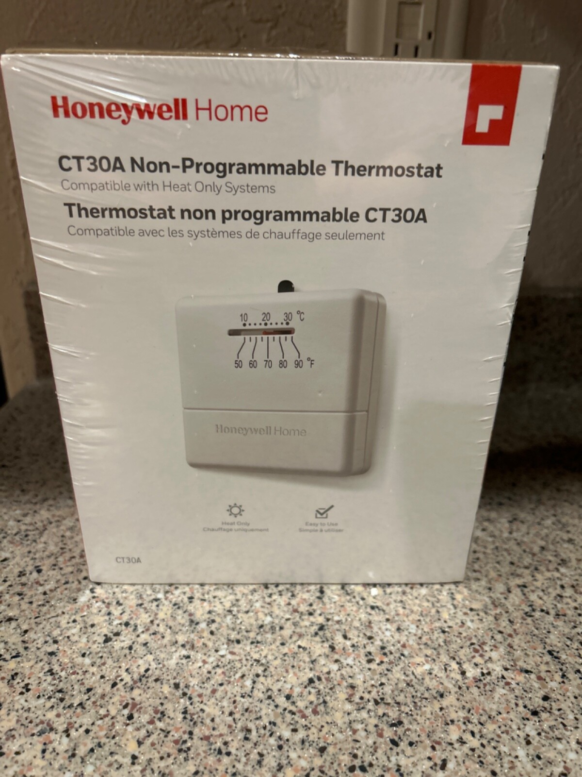 honeywell home non programmable thermostat CT30A | eBay