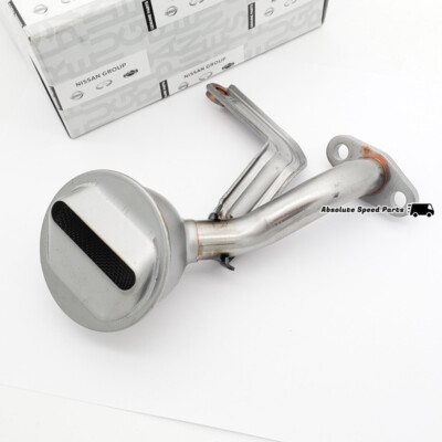 NEW OEM Nissan Oil Pump Pickup Strainer RB26DET R32 R33 R34 Skyline ...