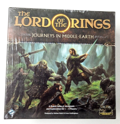 The Lord of the Rings: Journeys in Middle-Earth Base Board Game ...