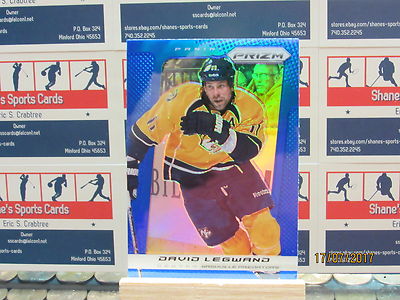 2013-14 Panini Prisme Prizms Bleu #165 David Legwand | eBay