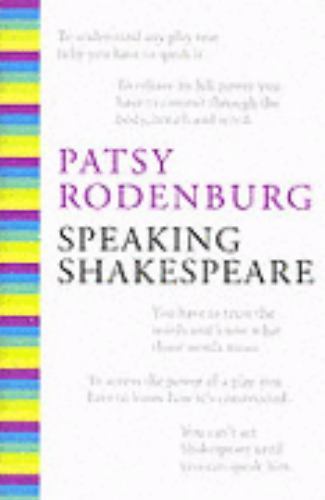 Speaking Shakespeare by Patsy Rodenburg (Hardcover) for sale online | eBay