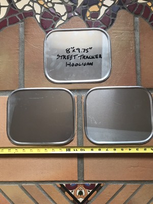 SET OF 3 Tracker HOOLIGAN RACING NUMBER PLATES 8”x9.75”x032"1/4 ...