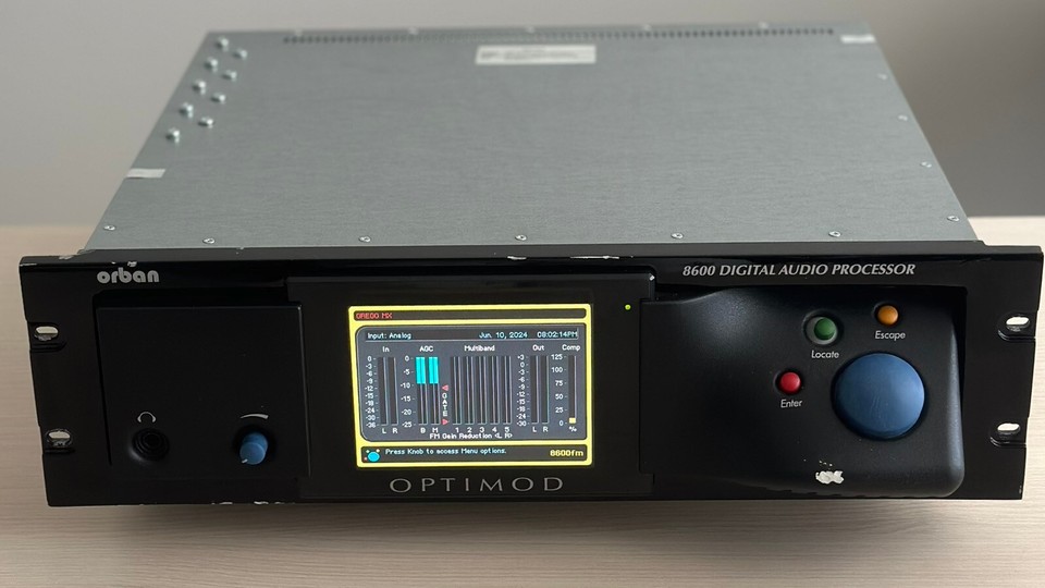 ORBAN Optimod 8600 FM Digital Broadcast Audio Mastering Processor Grade ...
