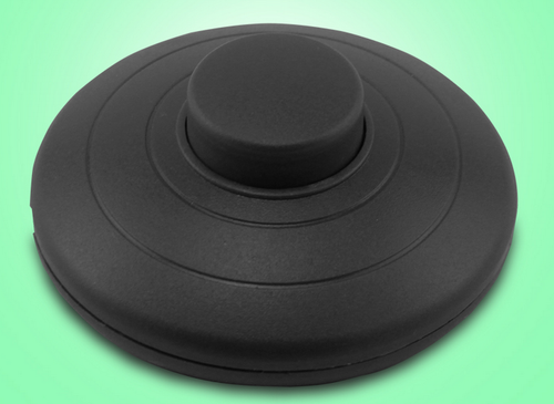 2pcs Black In-line Inline Lamp Foot Push Switch Power Light FootSwitch ...