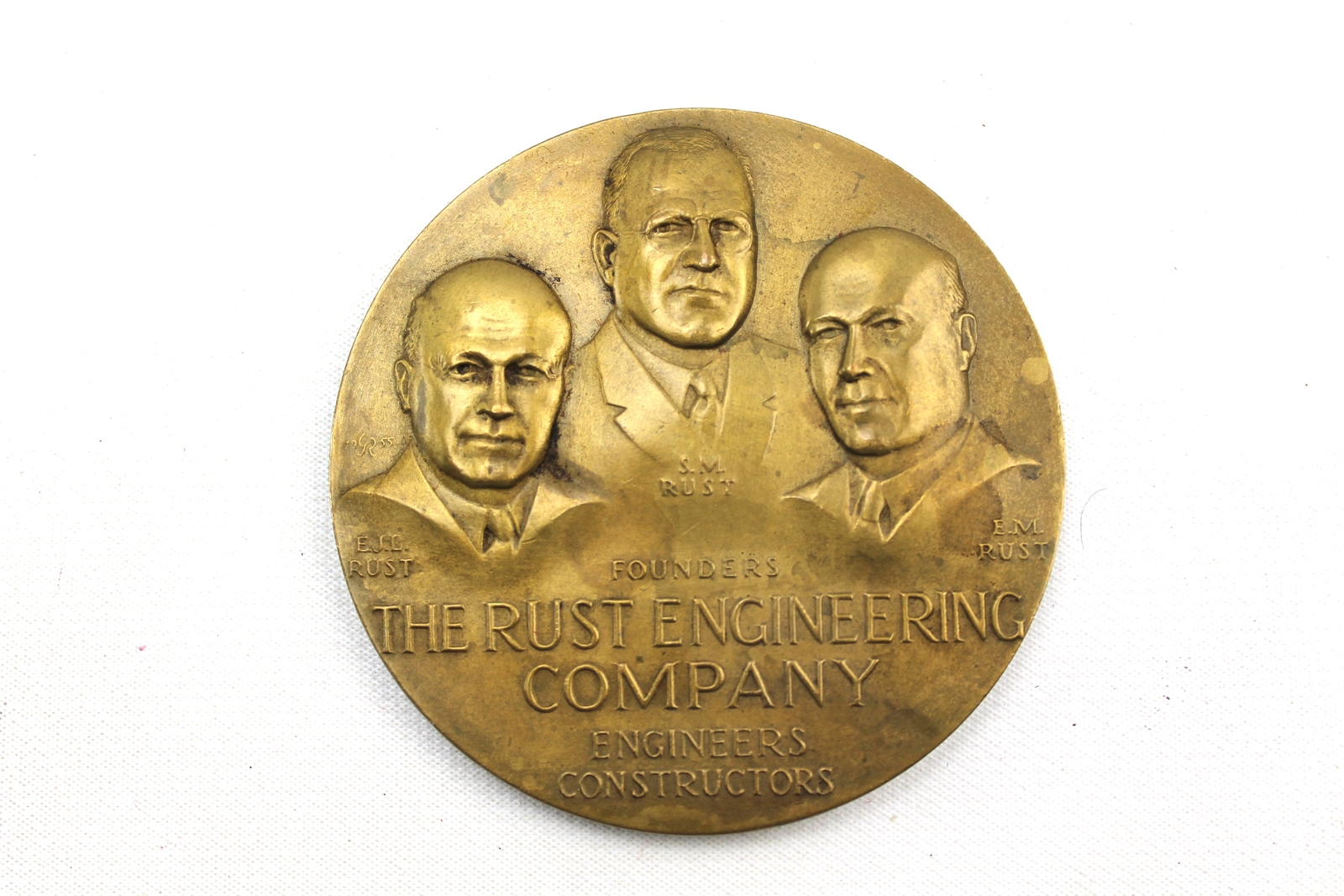 Rust Engineering Company 50 Yrs of Service Pittsburgh Bronze Medal ...