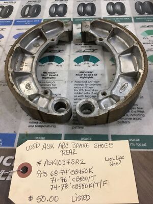 ASK ABC Brake Shoes Rear #ASK1037SR2 | eBay