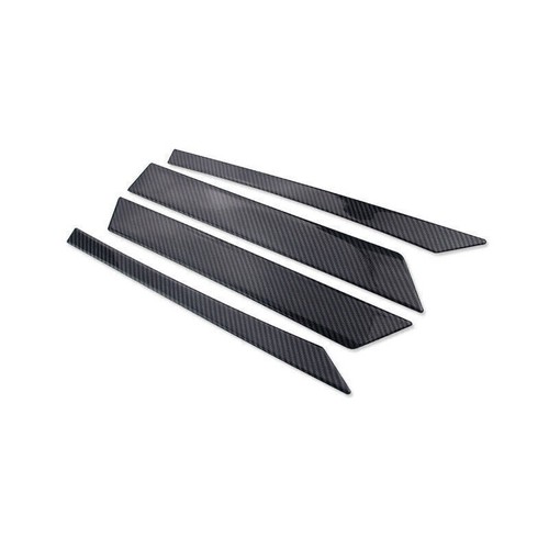 Fit For Ford Focus 2012-18 ABS Carbon Fiber Car Inner Door Panel Strip ...
