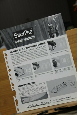 Brochure StanPro Standard Marine Products Dearborn MI Trim Window ...