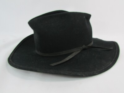 Jhats Hat Americana Collection WPL 5923 Small Black 100% Wool Men's S ...