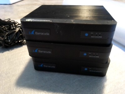 Barracuda Web Filter 210 Firewall Series and security gateway(Lot of 3 ...