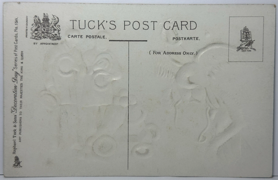 Patriotic Postcard GAR Tucks Decoration Day 158 Where Valor Proudly ...