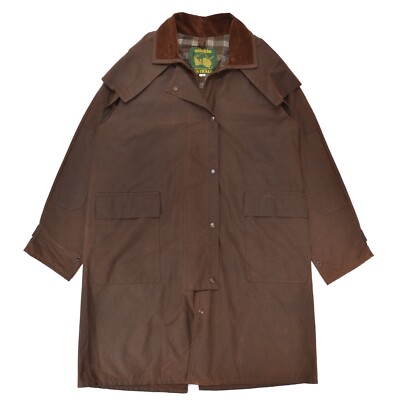 Oilskin Original Country Australia Oiled Japara Brown Waxed Long Coat ...