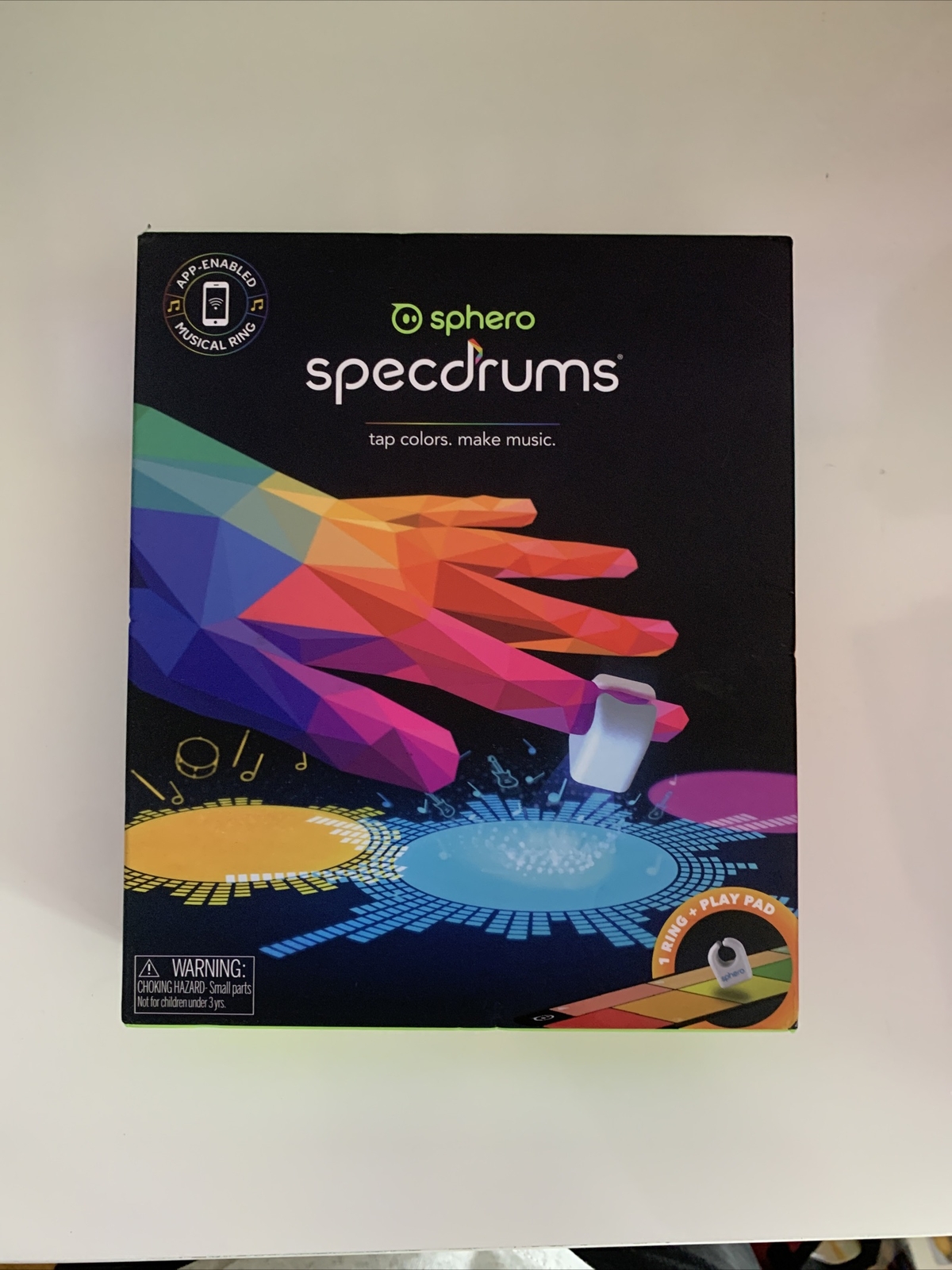 Sphero Specdrums App-Enabled Musical Ring -White 1 Ring + Play Pad | eBay