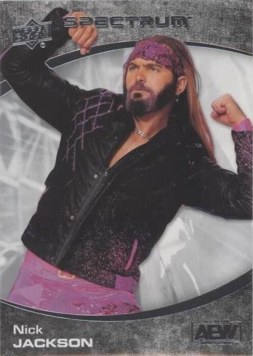 2021 Upper Deck AEW Spectrum - Nick Jackson #57 (RC) for sale online | eBay