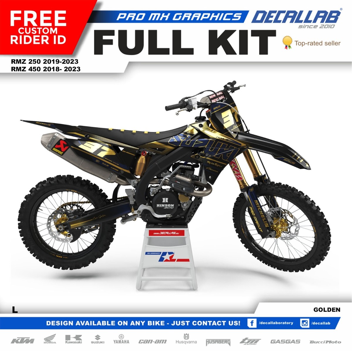 Suzuki 250 Dirt Bike White