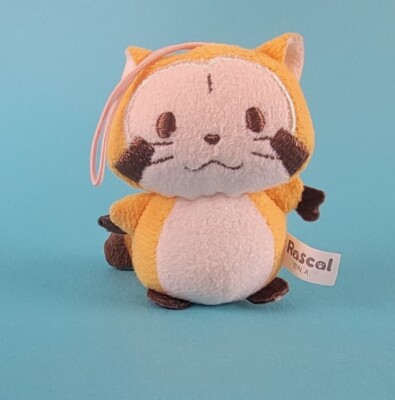 Rascal Raccoon Plush 2" Stuffed Keychain Strap Japan Mascot Doll | eBay