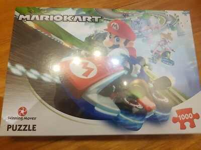 Mario Kart Jigsaw Puzzle 1000 Pcs Winning Moves Nintendo Licensed | eBay