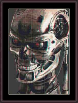 Terminator Cross Stitch Kit | eBay UK
