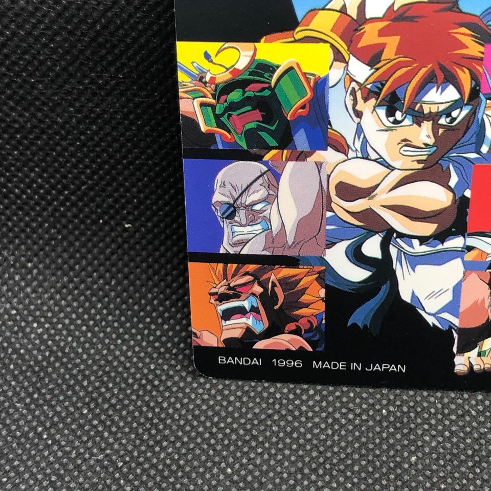 Adon Street Fighter Zero Capcom Bandai TCG Card 1996 No.24 japanese ...