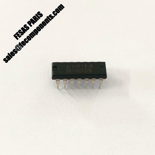 Texas Instruments SN74HCT32N IC Logic Gates Quad 2-Input PDIP-14 (18Pcs ...