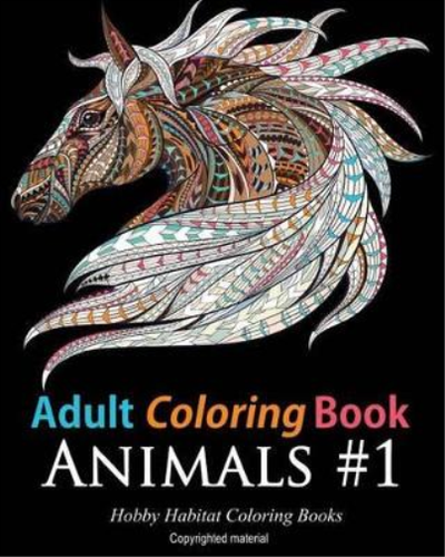 Hobby Habitat Coloring Book Adult Coloring Books: Animal (Paperback ...