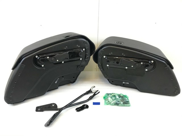 2018-2020 OEM Harley-Davidson FLFB Softail Fatboy Leather Saddlebags ...
