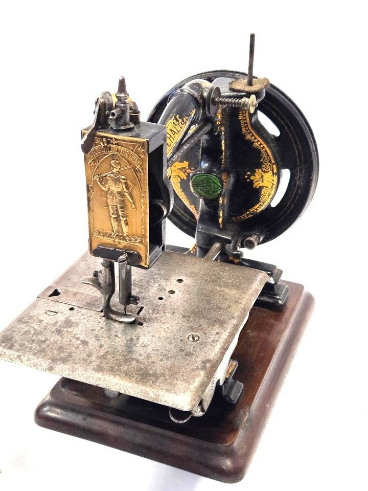 WOW antique & rare sewing machine THE CHALLENGE circa 1889 UK | eBay