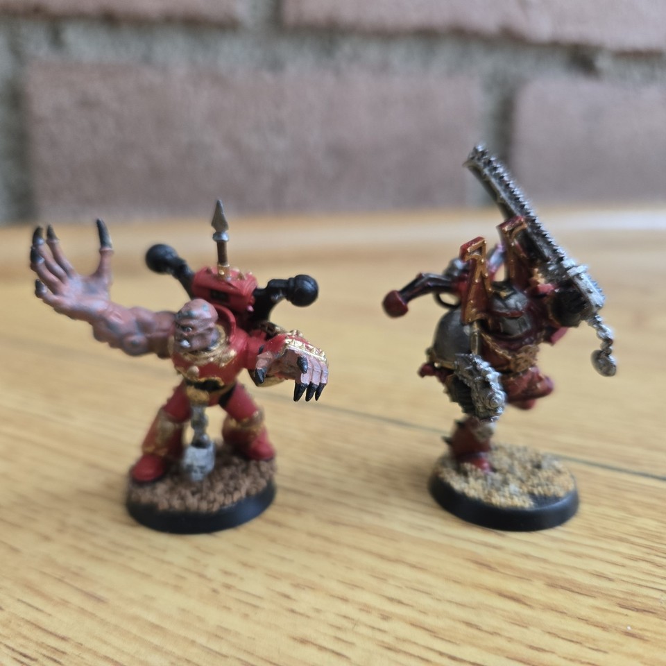 Warhammer 40K Chaos Space Marines Mutants Possessed Squad OOP Painted ...