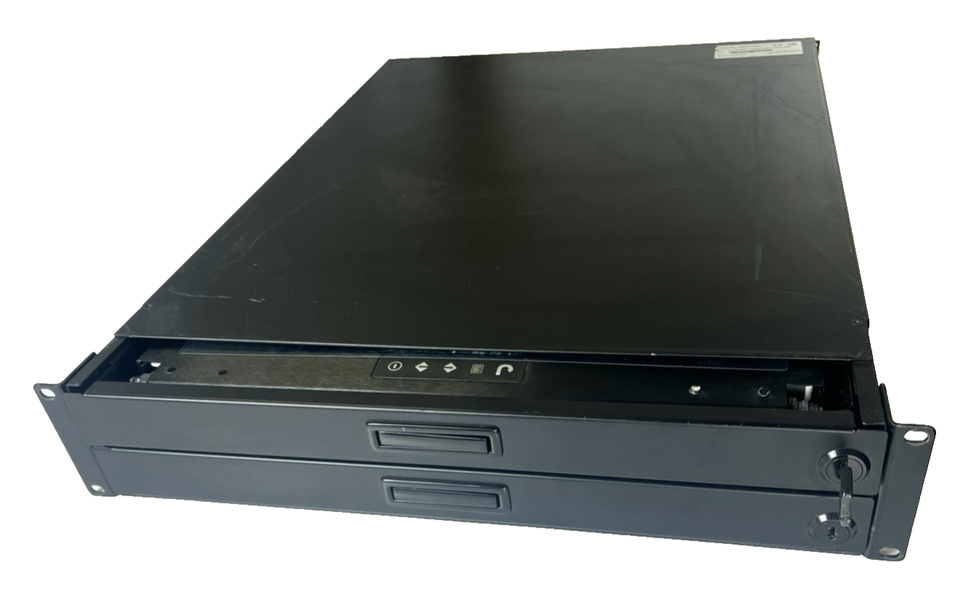 2U 17" TFT LCD Monitor Keyboard Drawer W/ 8-port KVM - RKP217-801C | eBay