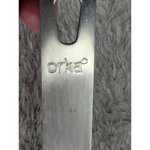 Set of 2 Orka Silicone Basting Brushes Stainless Steel Handles Grilling ...