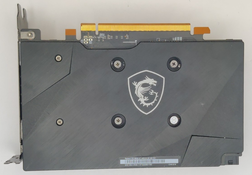 MSI Radeon RX 6500 XT MECH 2X OC 4GB GDDR6 Graphics Card | eBay