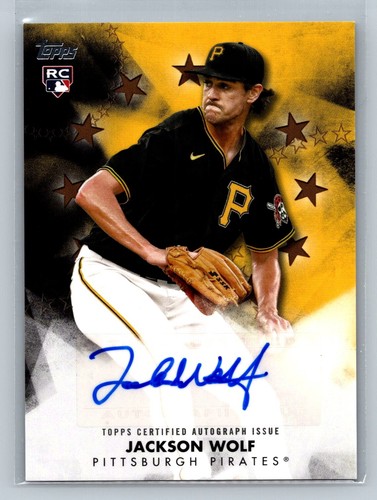2024 Series 1 Jackson Wolf Gold Autograph /50 | eBay